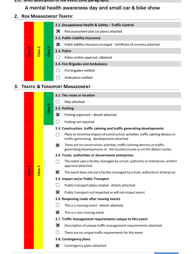 Agenda of Extraordinary Local Traffic Committee Meeting - Monday, 15 ...